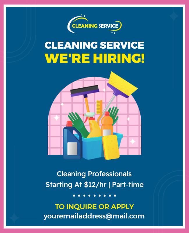 Cleaning Service Flyer Templates - Create & Download