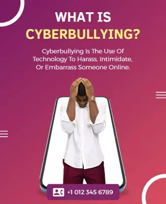 Cyberbullying Flyer Templates – Quick Flyer Design Ideas
