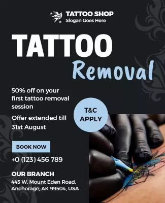 Tattoo Flyer Templates – Quick & Easy Flyer Design Ideas