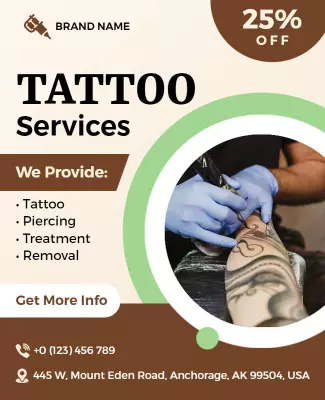 Tattoo Flyer Templates – Quick & Easy Flyer Design Ideas